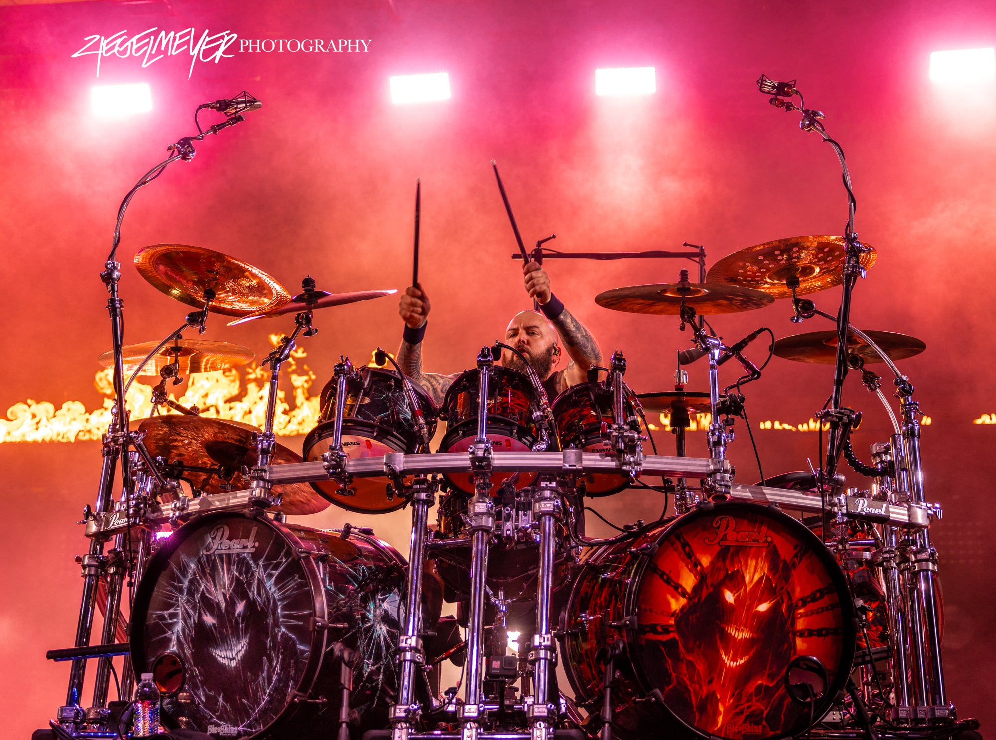 mike wengren drum setup