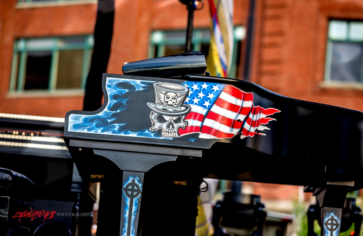 Peter Keys of Lynyrd Skynyrd. Piano. ©2013 Steve Ziegelmeyer ...