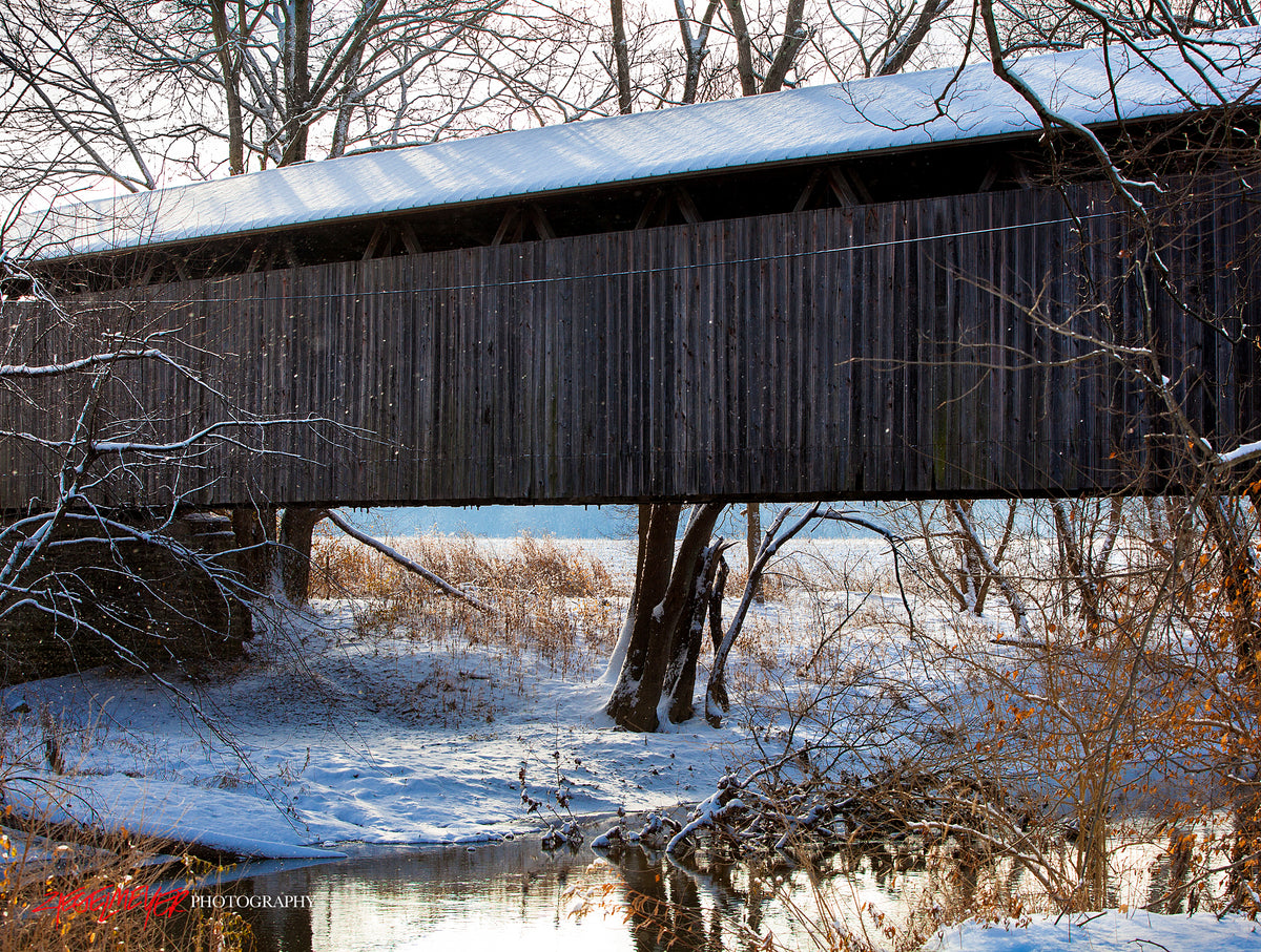 McCafferty covered bridge. Brown County, Ohio. ©2013 Steve Ziegelmeyer ...