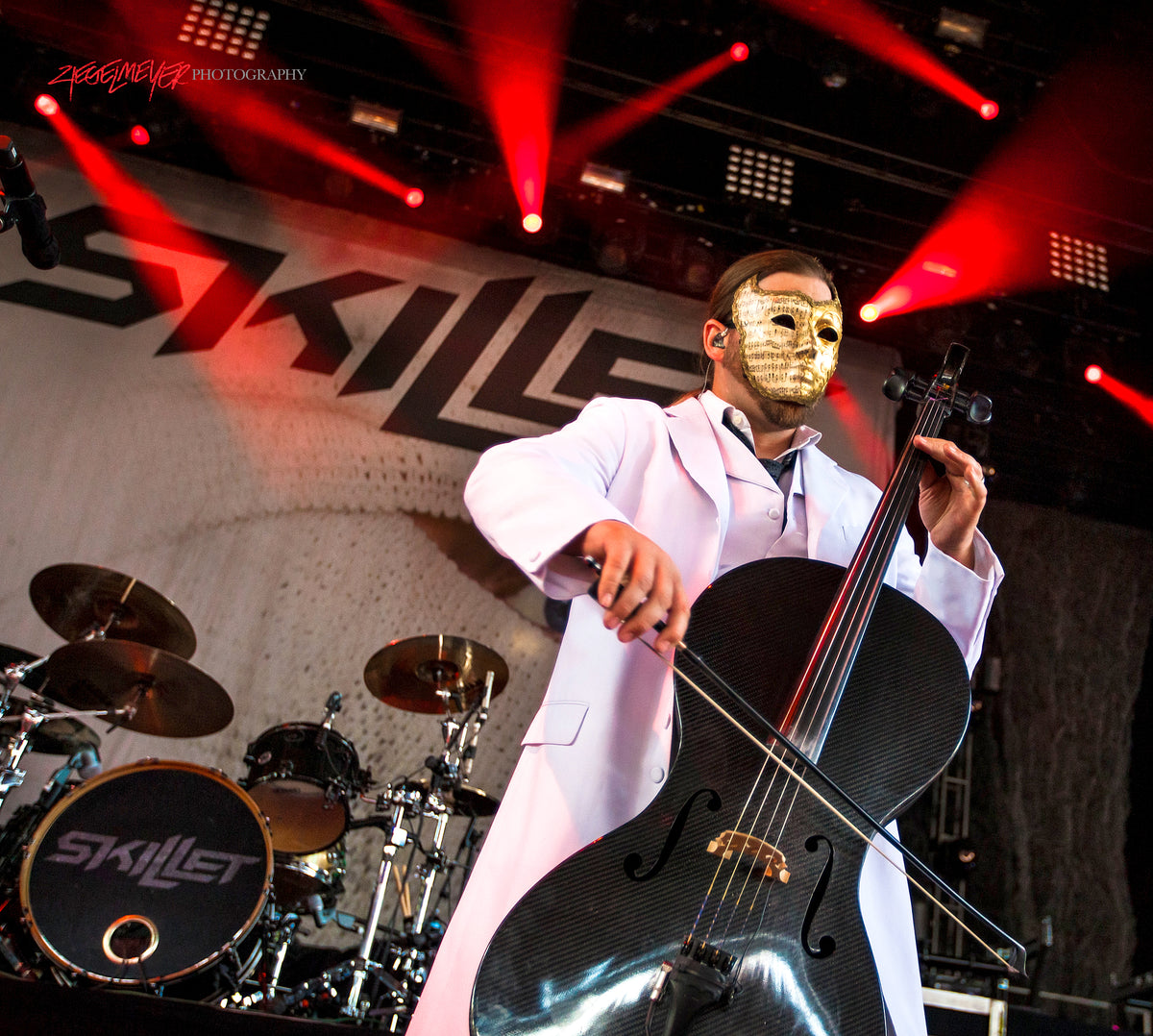 Tate Olsen of Skillet. ©2013 Steve Ziegelmeyer – Ziegelmeyer Photography