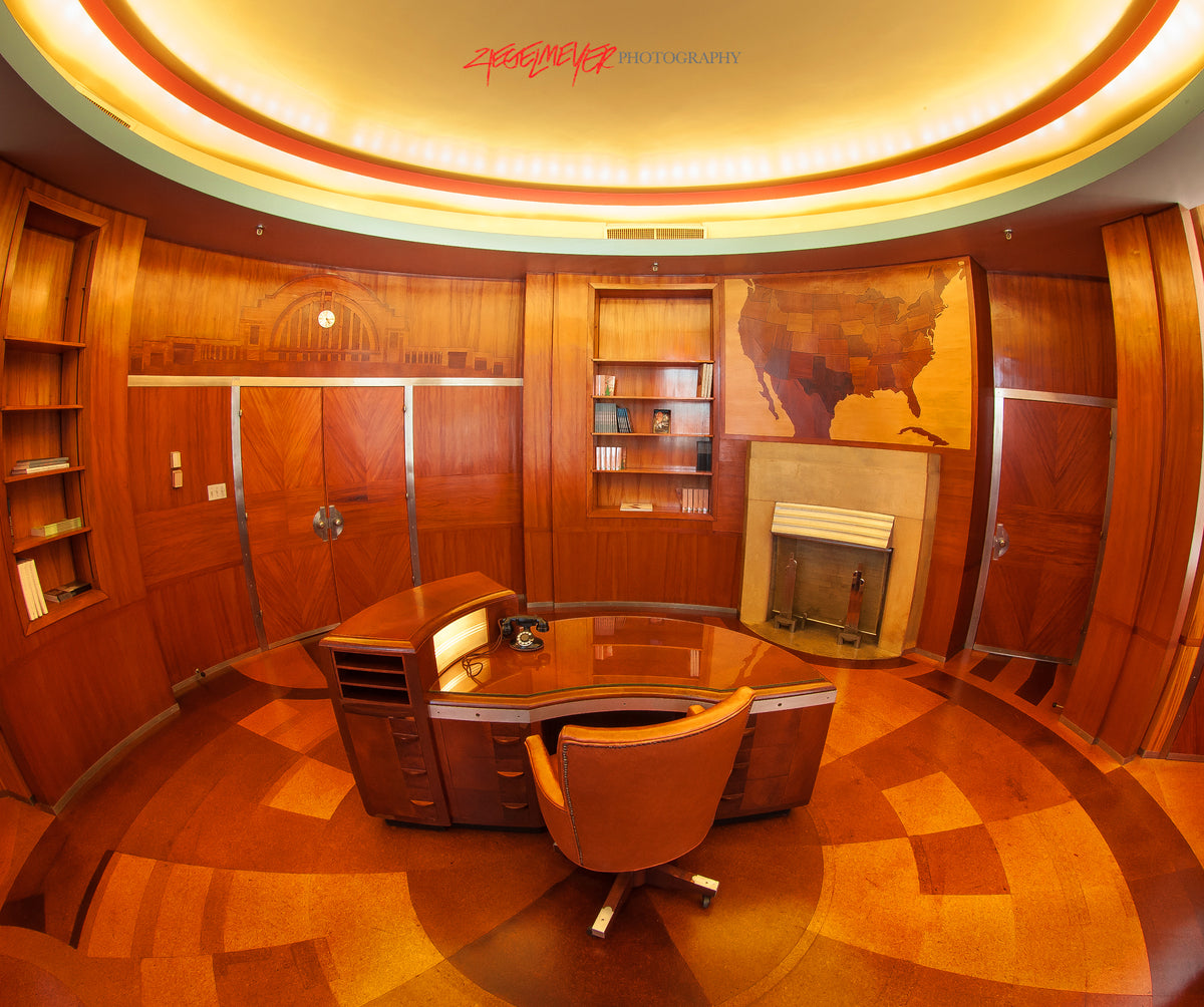 President's room. Union Terminal, Cincinnati Museum Center. ©2014 Stev ...
